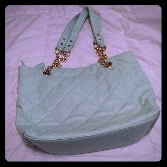 Bags | Mint Green Purse | Poshmark